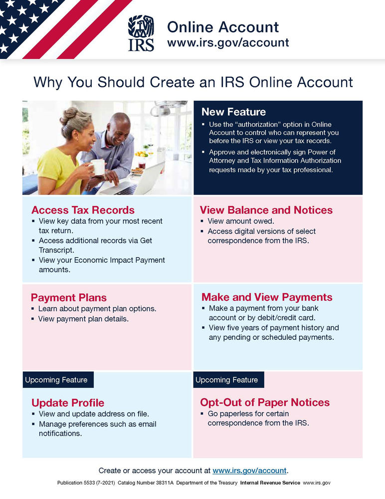 Here's Why You Should Have an IRS Online Account | CWSEAPA PLLC