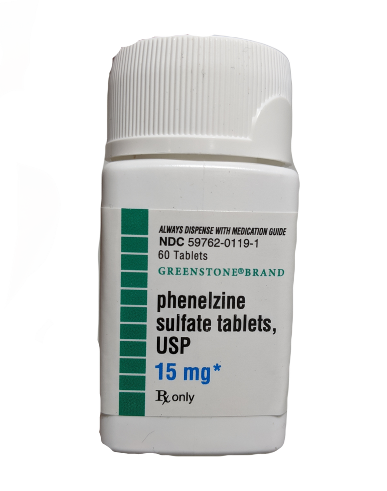 Phenelzine 15mg is available in the UK