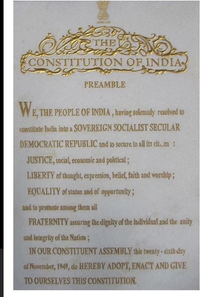 DIFFERENCE BETWEEN ADOPTION AND COMMENCEMENT OF THE PREAMBLE | LegalEagle
