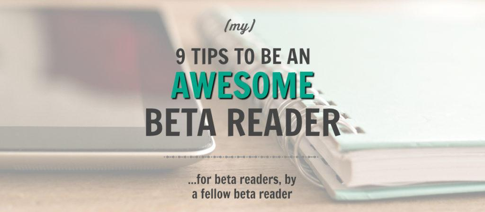 How to be a Beta Reader