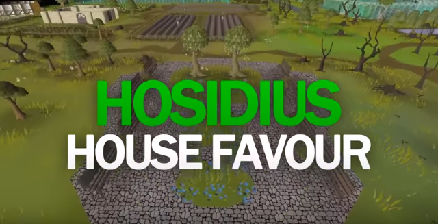 100% Hosidius House Favour Guide (OSRS)