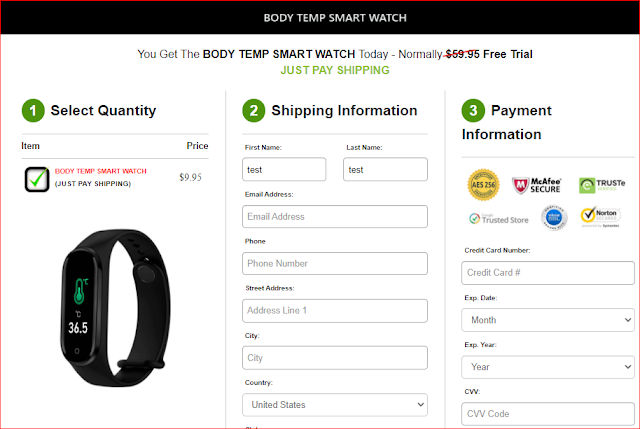 BodyTemp Fitness SmartWatch | Hero Athletes