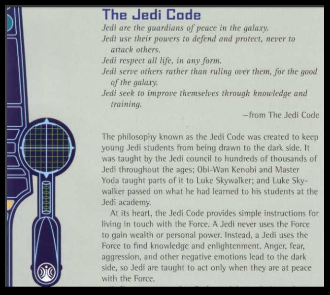 J.Jedi KS.L5 - Luke Skywalkers Code | just-jedi