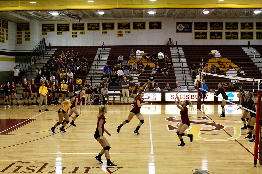 PHOTOS: SU volleyball wins home-opener in straight sets