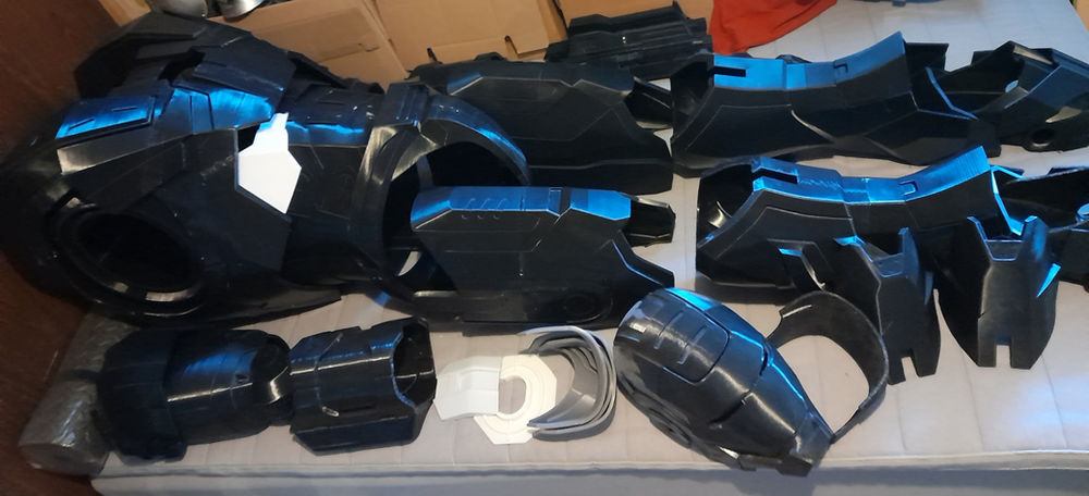 Warmachine mark 1 armor done printing | Do3D