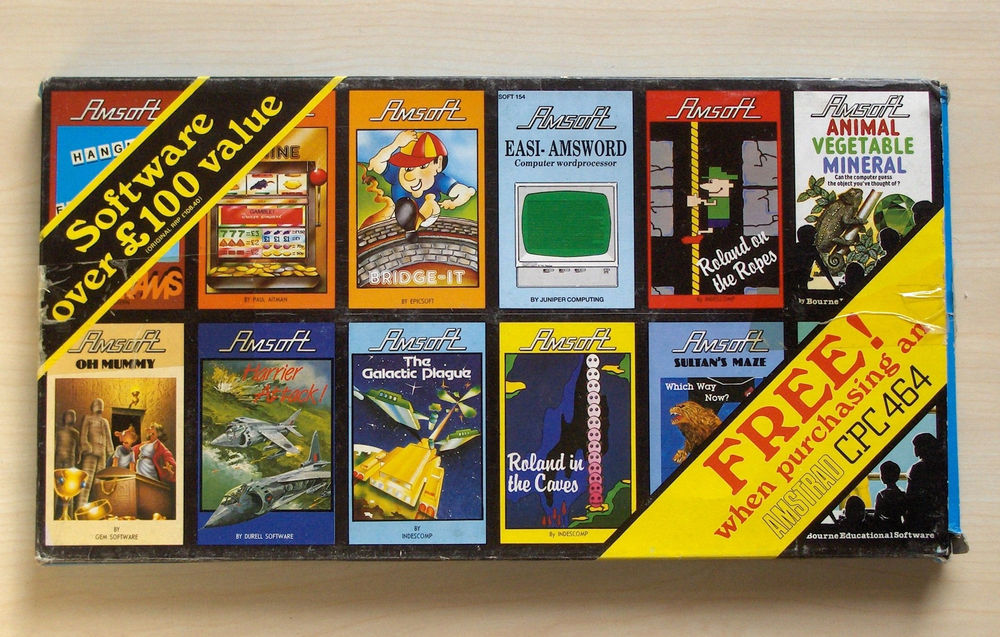 The History of Video Games #13: Gaming on the Amstrad CPC 464