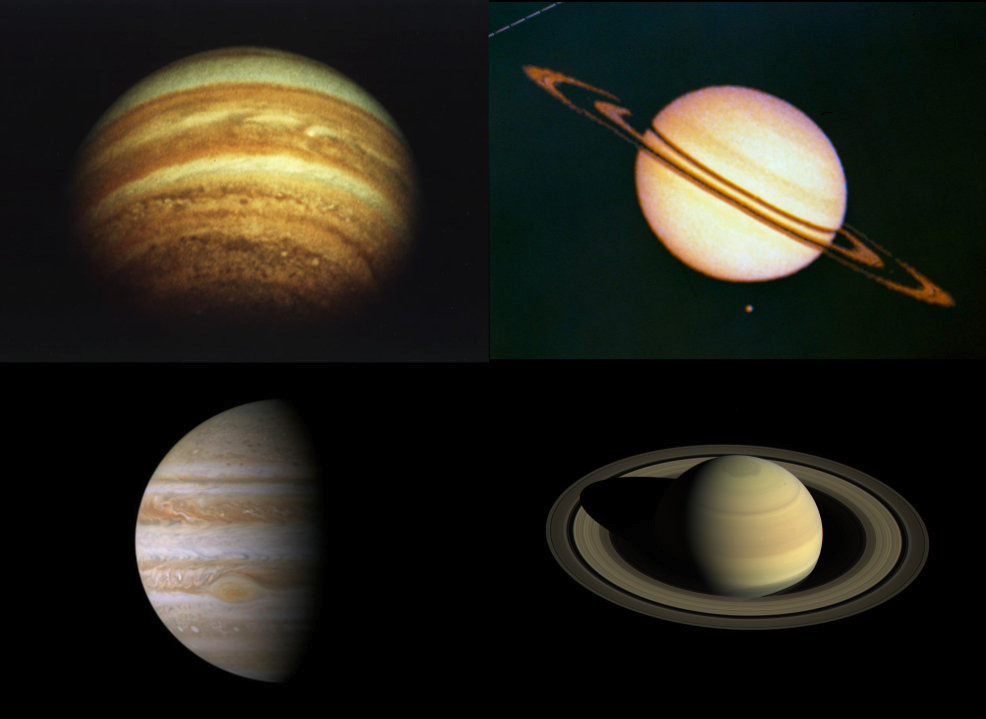Jupiter and Saturn- NASA sky notes