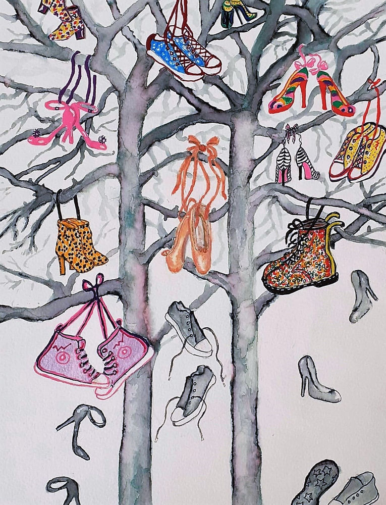 Shoe trees! | Art with Tricia