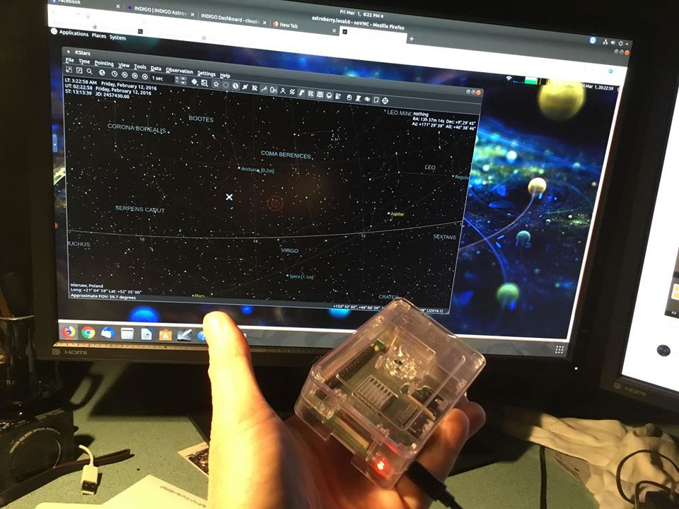 AstroBerry automation | nexdome