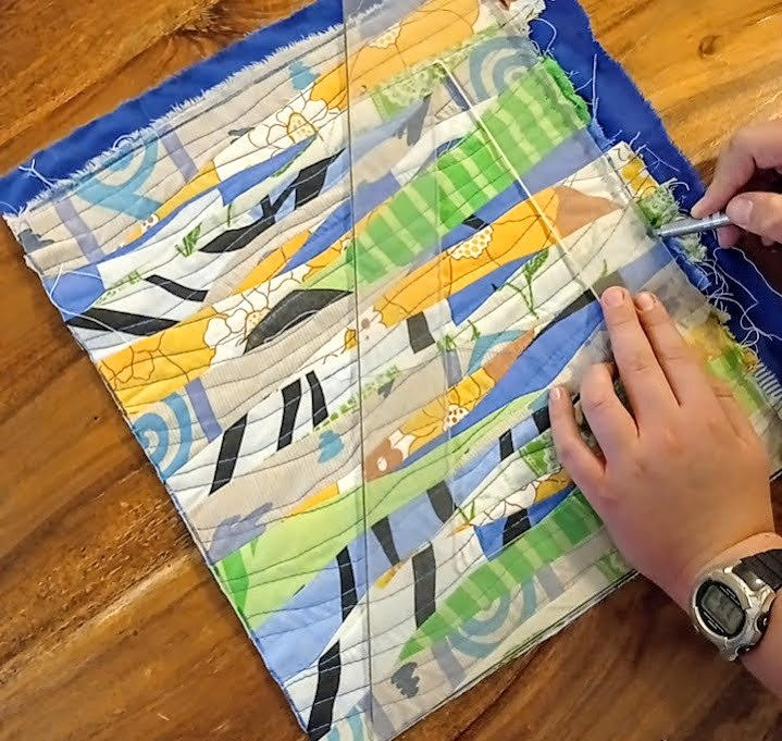 Wave landscape patchwork - children