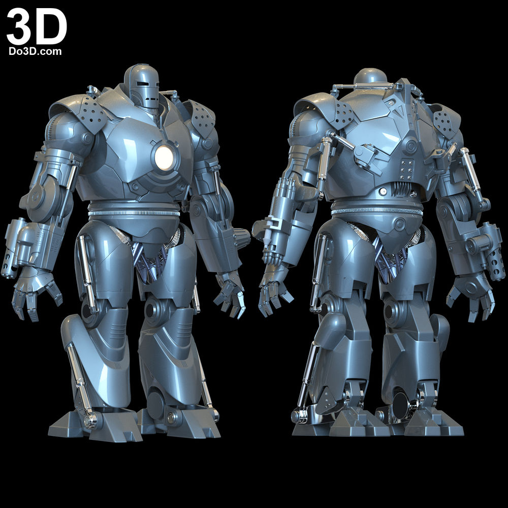 Upcoming 3D printable model: Iron Monger STL files from Do3D.com | Do3D