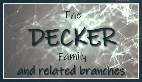 Decker Genealogy | genealogyaddict