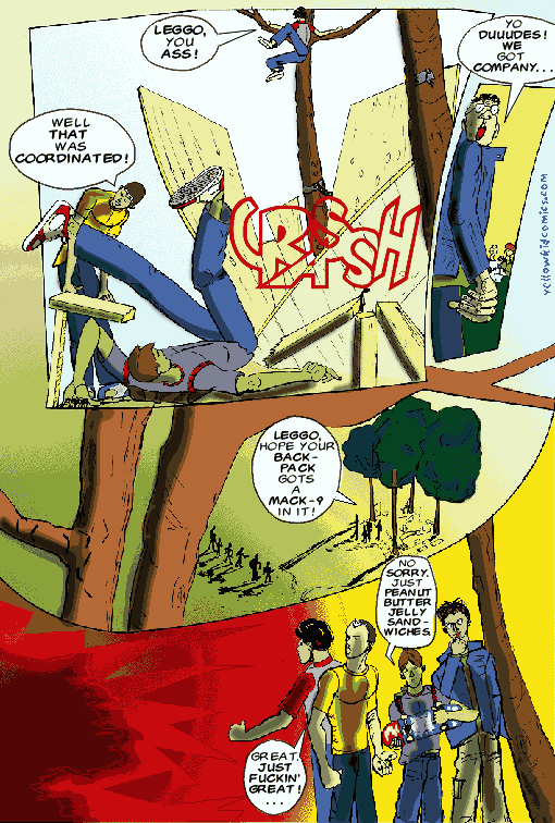 Classic comic strip from Yellow Kid Comics! | The Backyard Link
