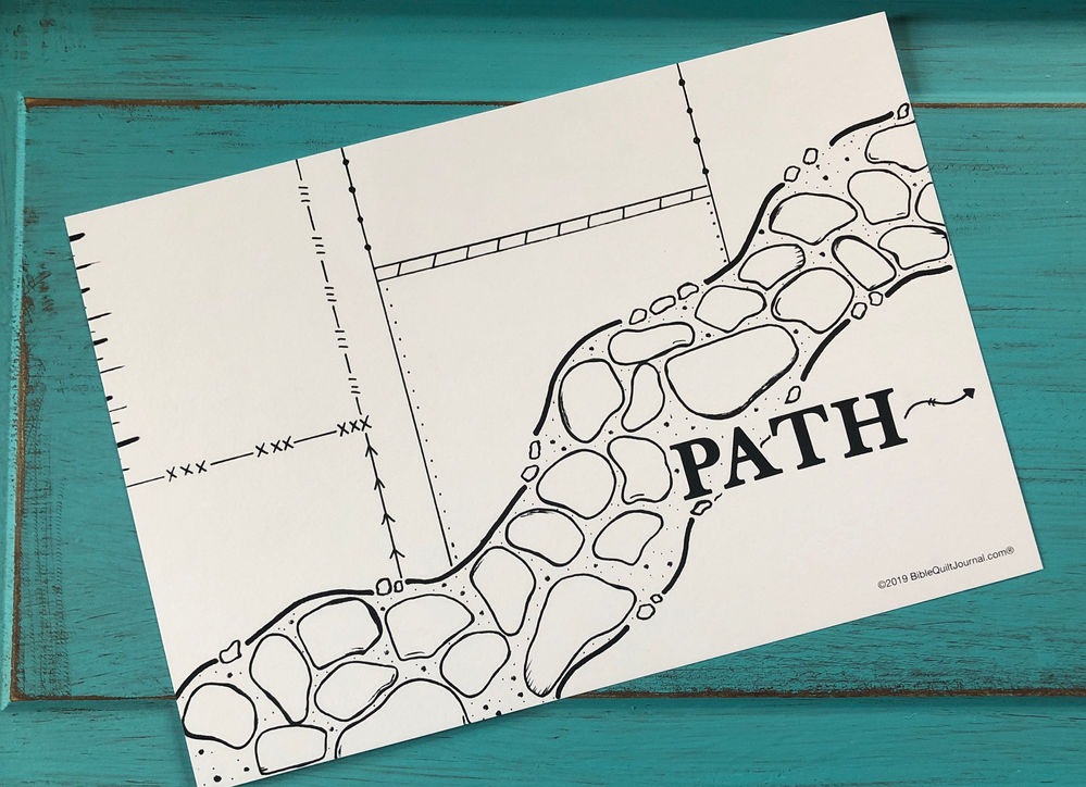 Path template | Biblequiltjournal.com