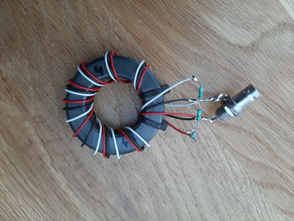 Balun/Unun 1/9 ==> 50/450 Ohms.