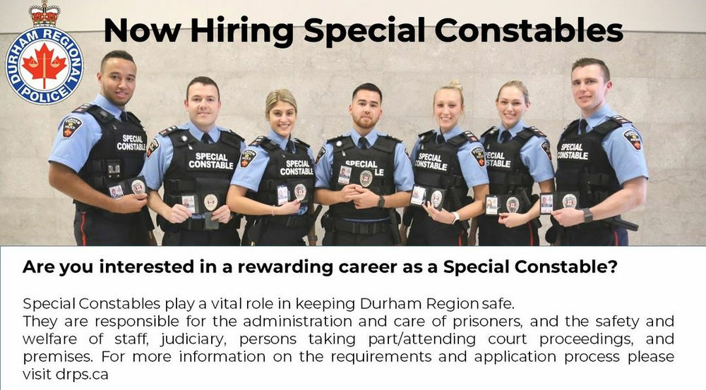 Durham Regional Police - Special Constable | Project #Engage416