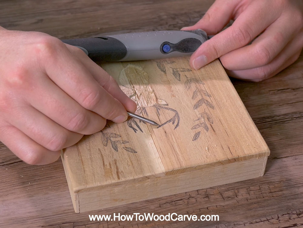 How to Wood Carve/Power Carve with the Dremel Stylo