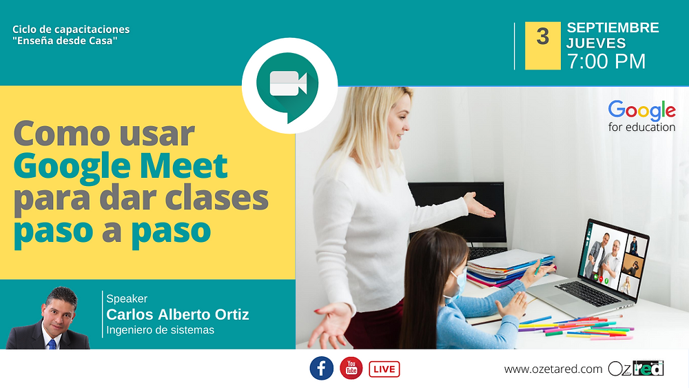 Cómo usar Google Meet para dar clases, paso a paso.