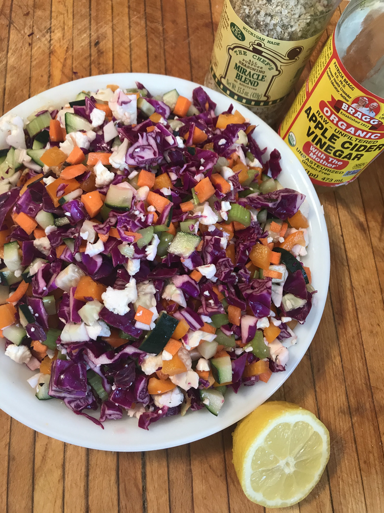 Recipe: Delicious and Simple Raw Cabbage Salad