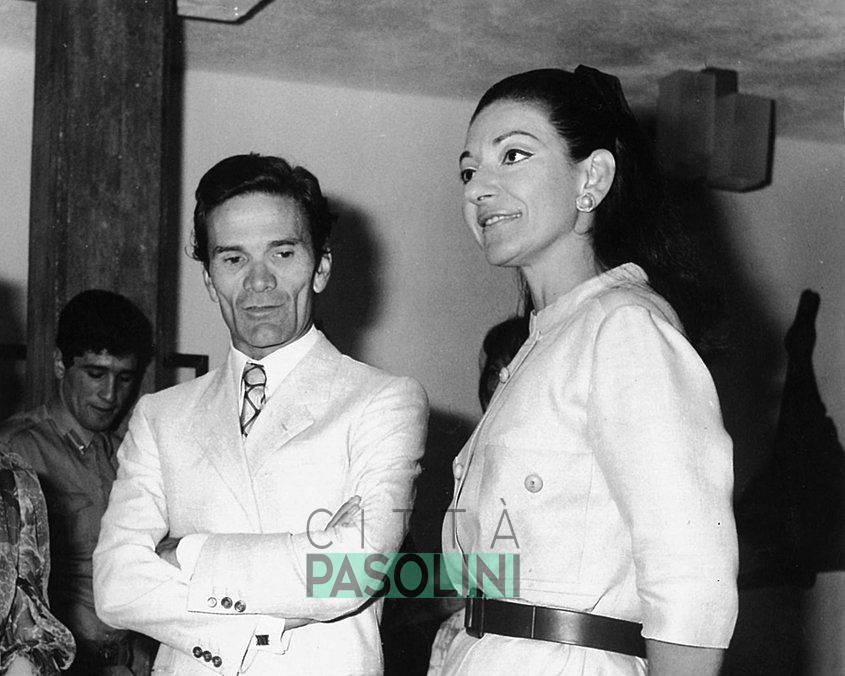 Maria Callas e Pier Paolo Pasolini: l'anello. Un testo di Giuseppe Zigaina