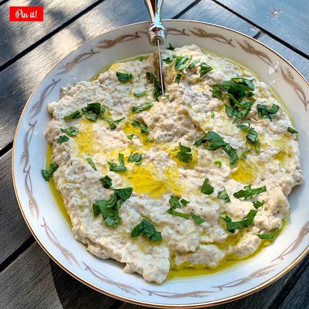 Mutabal, a Smoky Eggplant Dip