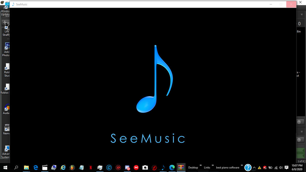 SeeMusic freezes after opening the app on Windows :( | Visual Music Design