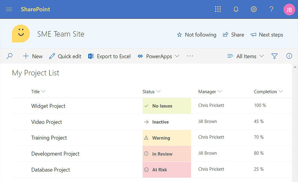 Conditional Formatting for SharePoint List & Library Columns with JSON Conditional Formatting for SharePoint List & Library Columns with JSON