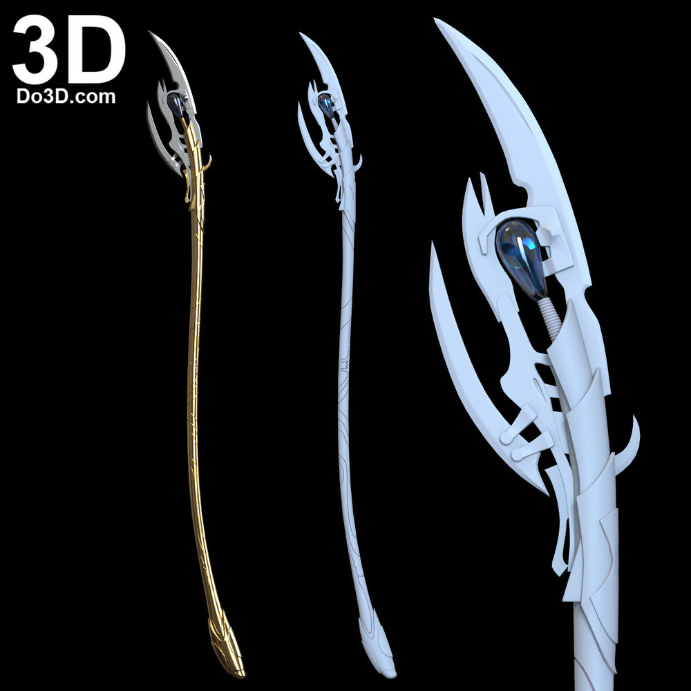 3D Printable Model: Loki Chitauri Scepter Staff Weapon | File Format ...