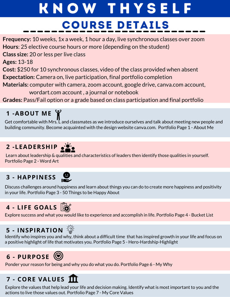 New Leadership Elective Class! | CHOC board