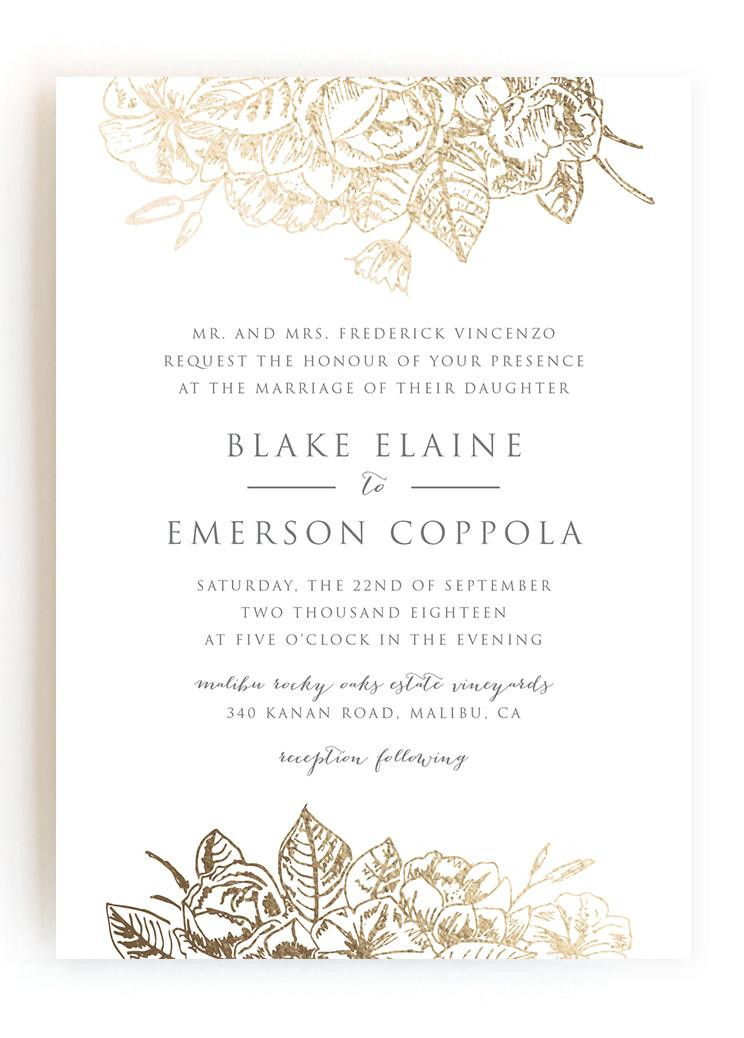 How To Write A Wedding Invitation