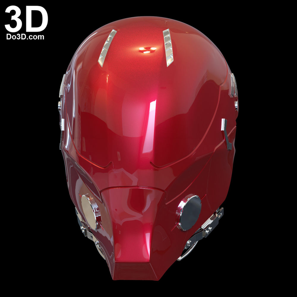 3D Printable Model: Red Hood Arkham Knight Classic Helmet | Print ...