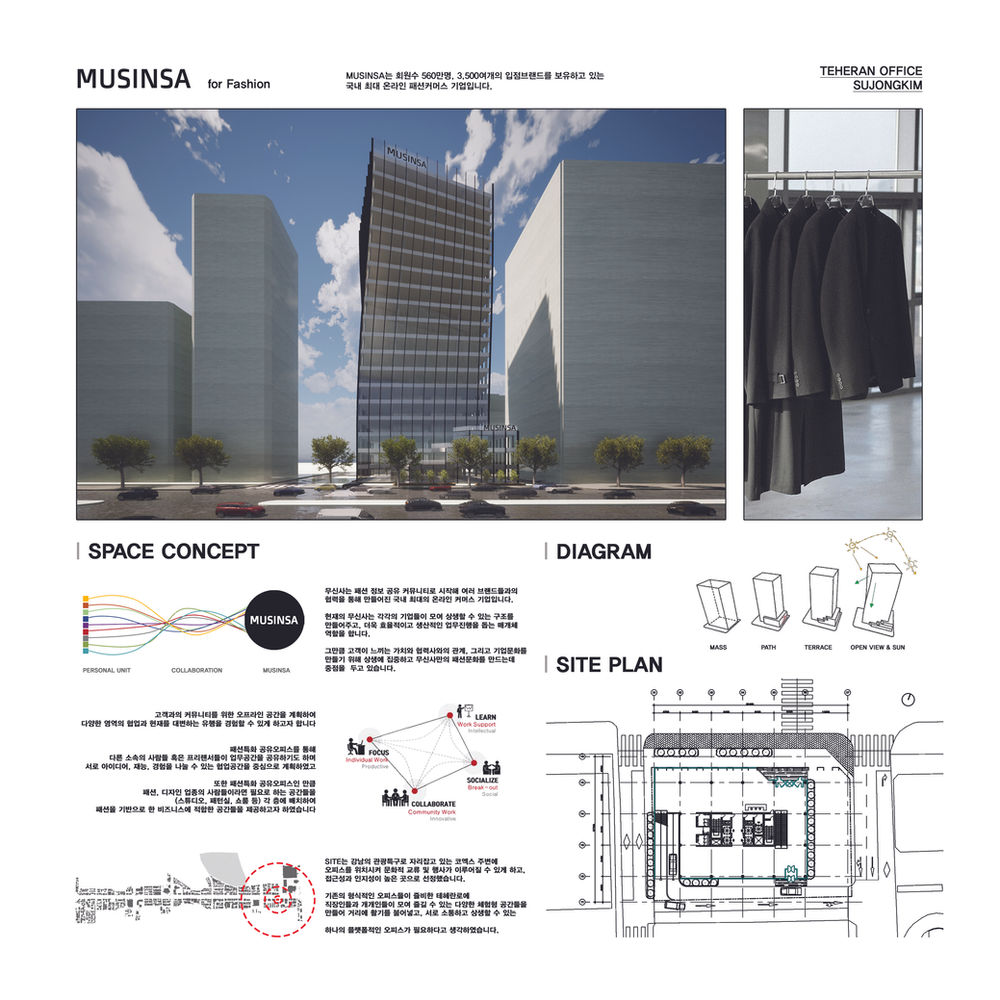 musinsa fashion tower | Gachon Architecture