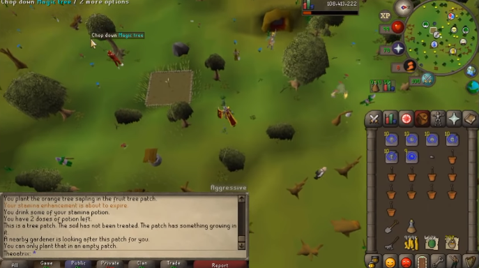 Ultimate Tree Running Guide (Best Farming XP)