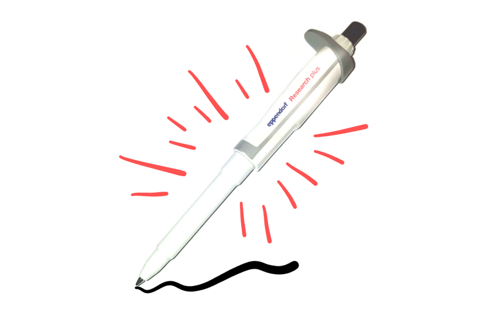It's a (Free) Pipette Pen!