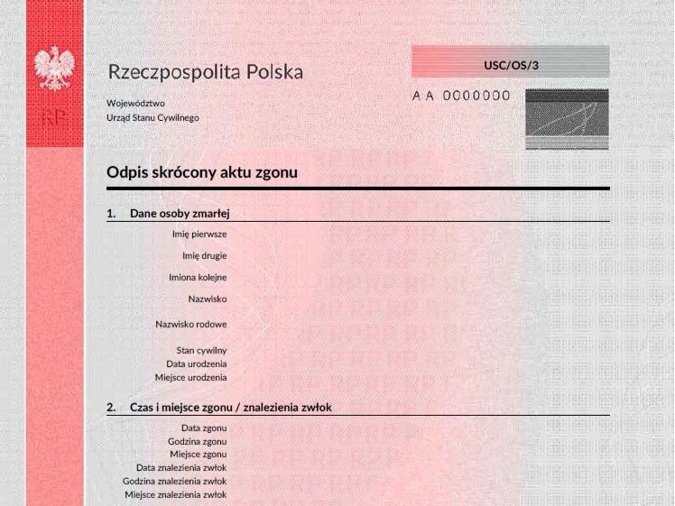 Kto wydaje pierwszy Akt Zgonu? | Calia Różańscy | Zakład Pogrzebowy Czeladź