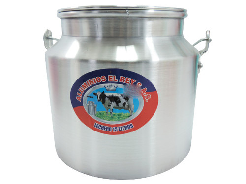 Cantina / Lechero en aluminio 15 Lts | variedades
