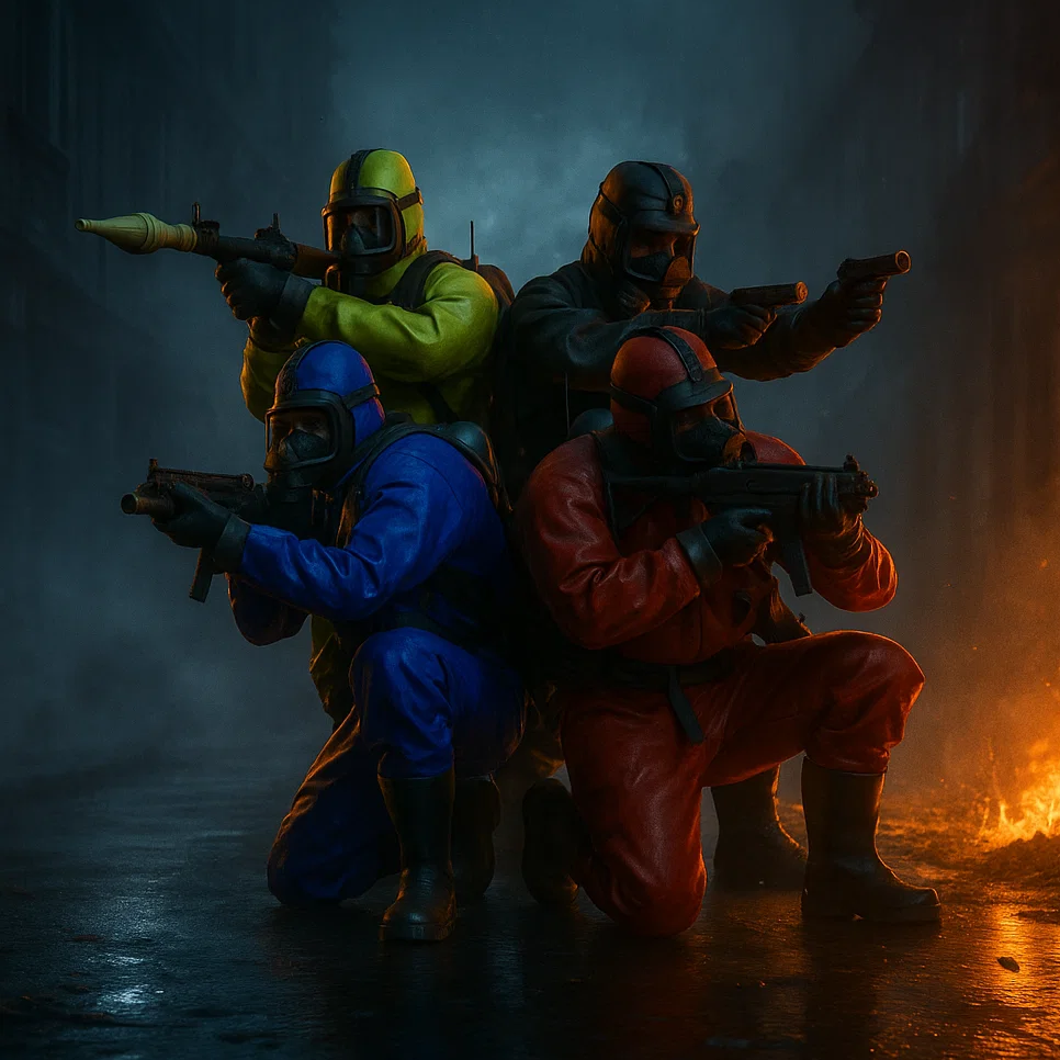 CoD: Ghosts Hazmat Characters