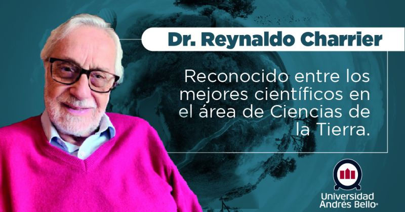 Nuestro colega, Reynaldo Charrier, se posicionó entre los diez mejores científicos de.....
