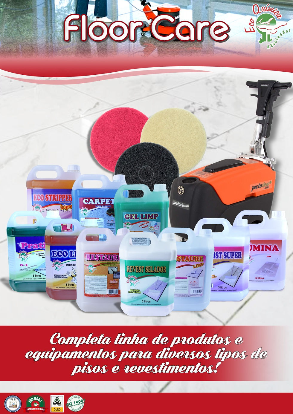 Catálogo de Produtos | Eco Química | Produtos de Limpeza e Higiene