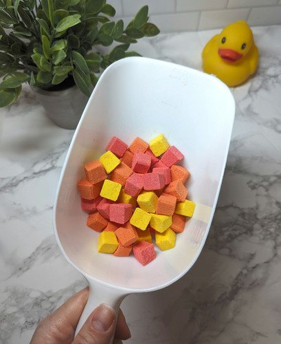 Sac de cubettes de bain fraise-agrumes | Bain bon pour toi