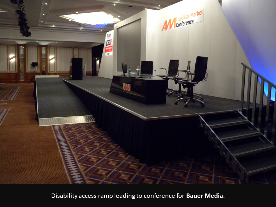 Stage Ramps | Disability Ramps | Access Ramps | Stage Hire