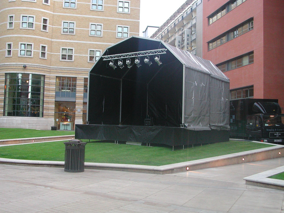 Stage Hire | Staging Services | Tiered Seating Hire | Set Building ...