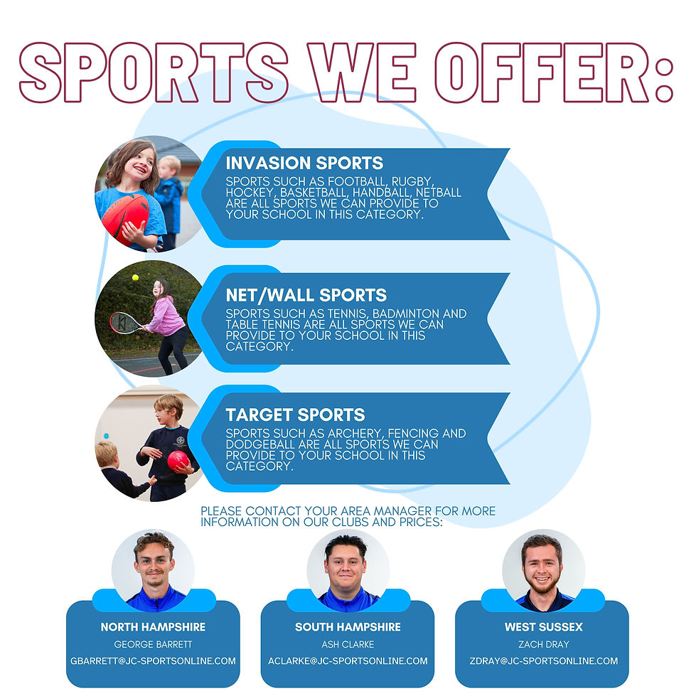 Our Clubs | JC Sports Online