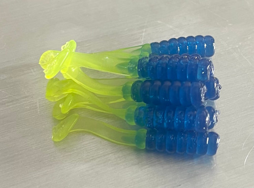 Blue & Chartreuse | Knep Custom Jigs