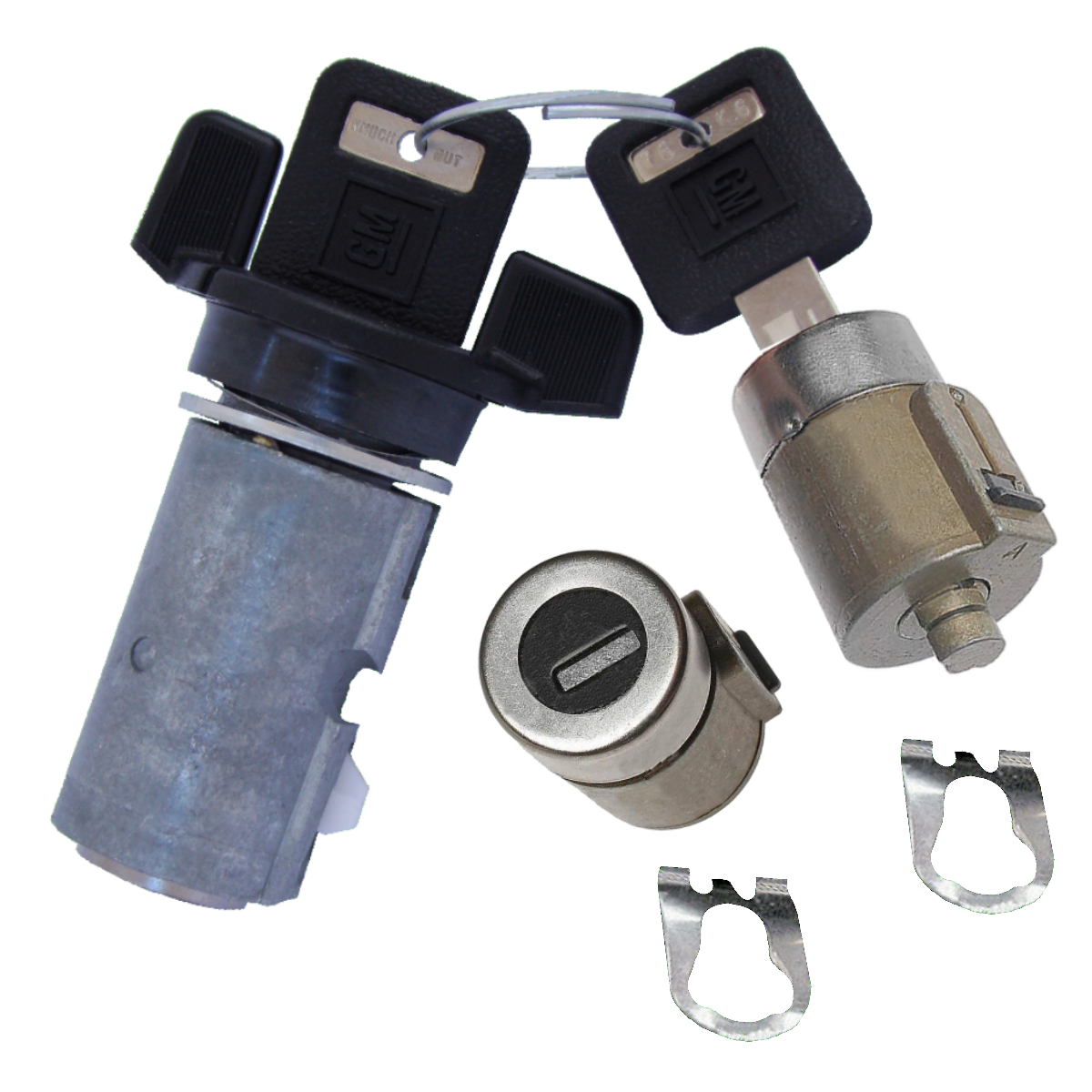 Chevy GMC Isuzu Olds 95-97 Ignition Switch Cylinder & Door Lock Set 2 ...