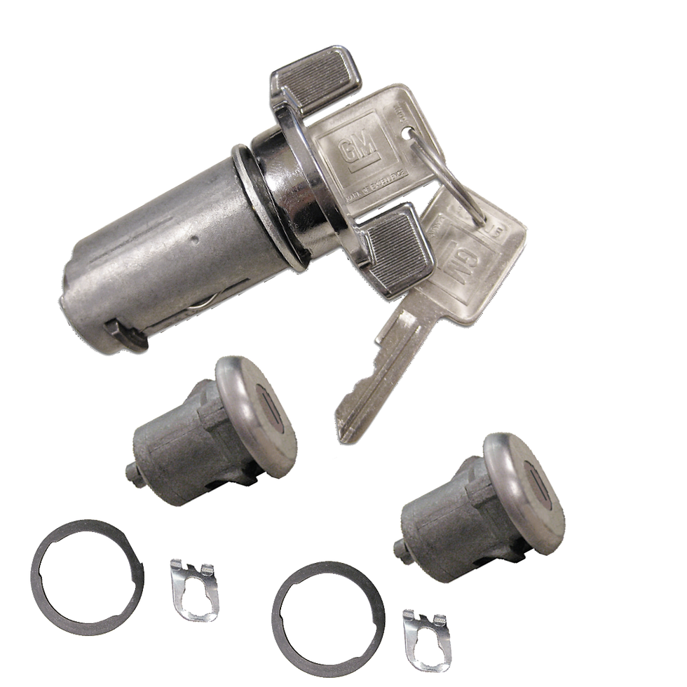 Chevy GMC OEM Ignition Key Switch Lock Cylinder & Door Pair 2 Keys ...