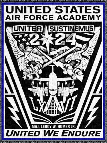 2024 Crest Blanket | usafa-azpc