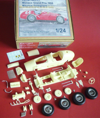 Ferrari 625 F1 Monaco GP 1955 1/24th | fppmodels