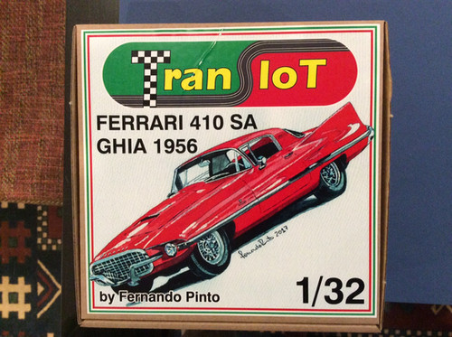 FERRARI 410 SA GHIA 1956 for slot car adaptation 1/32nd Scale | fppmodels
