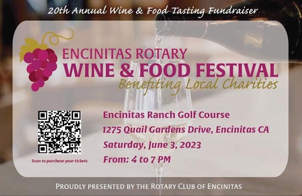 Celebrate the 20th Annual Encinitas Rotary Wine & Food Festival with PSCDC